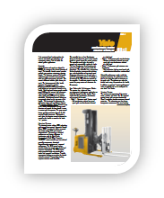 Motorized Hand Forklift / Lift Truck Specs | Yes Equipment